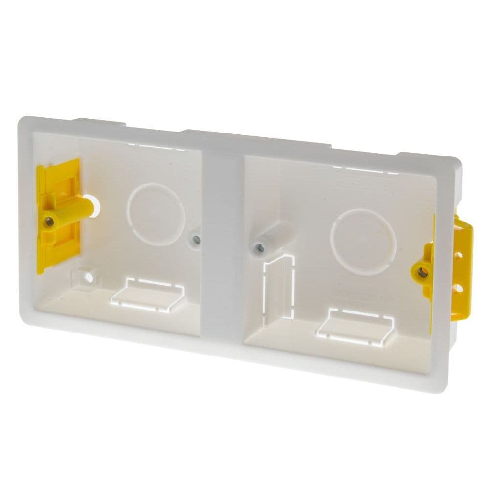 Appleby SB637 Plasterboard Socket Box Dual 35mm | Consumer Unit World