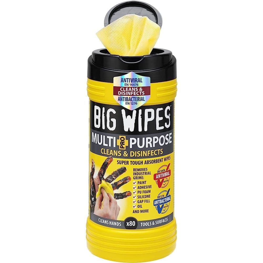 Big Wipes 80 Multi-Purpose Antiviral Pro Wipes