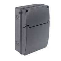 FuseBox A65E06MGY Grey IP65 6 Module Consumer Unit | Consumer Unit World