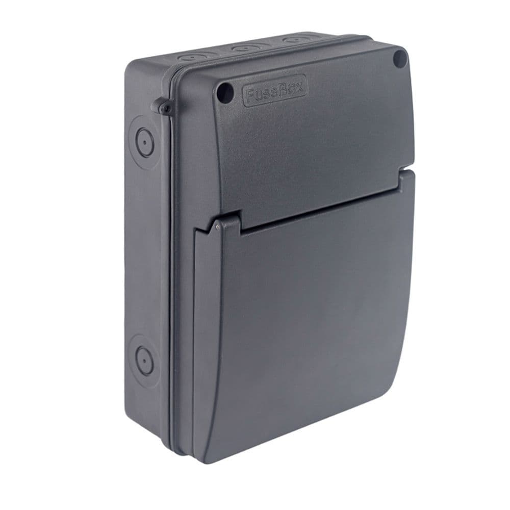 FuseBox AEV32AXBDGY Grey IP65 32A Bi-Directional RCBO & Surge ...