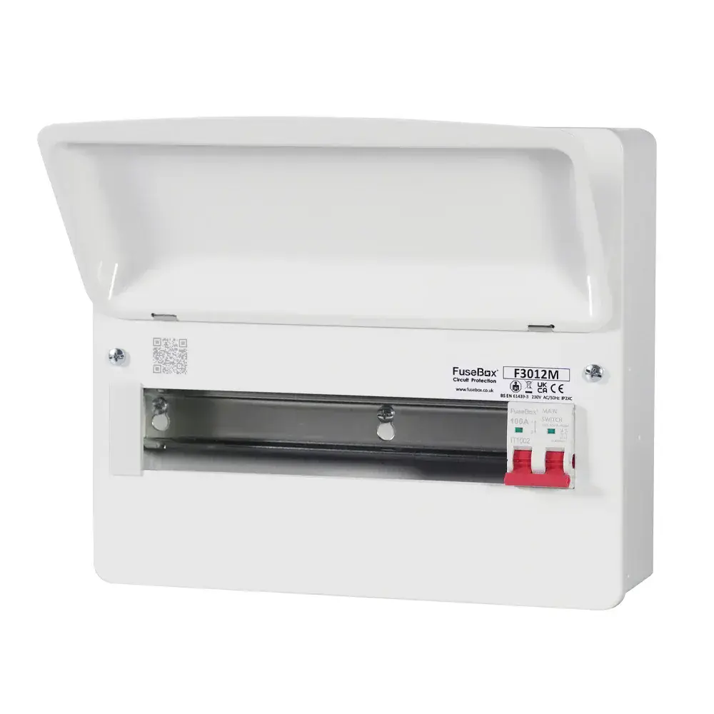 FuseBox F3012M 12 Way RCBO Consumer Unit | Consumer Unit World