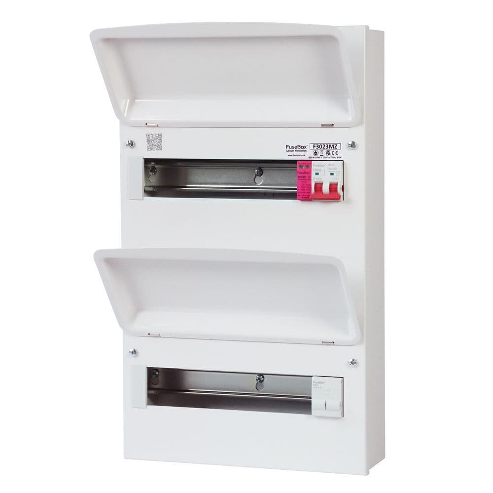 Fusebox F3023MZ 23 Way Duplex Main Switch Consumer Unit + integral ...