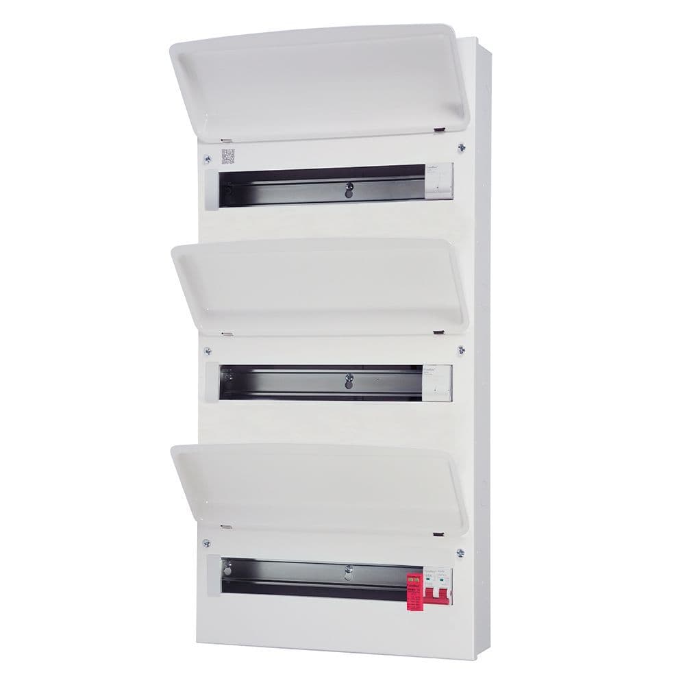 Fusebox F3047MZ 47 Way Duplex Main Switch Consumer Unit + integral ...