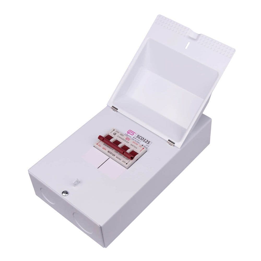 FuseBox SCO125 125A 1P N Changeover Switch