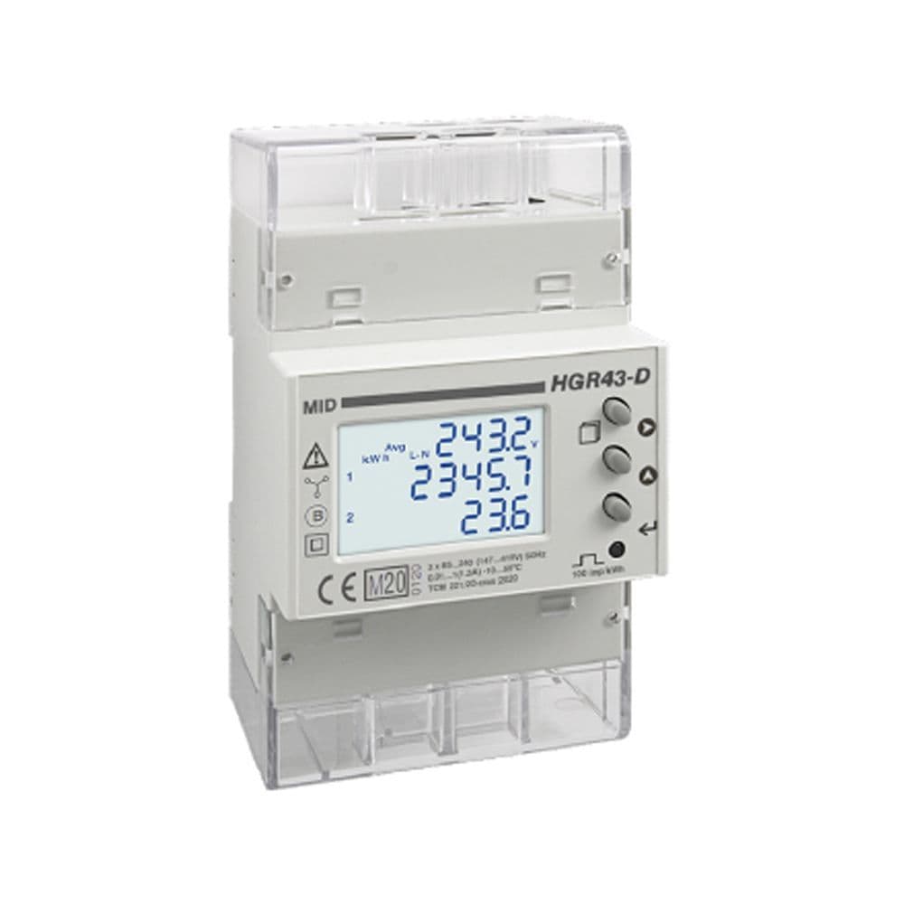 Hager JKD164TM 6+4 Way Dual Metered TPN Power and Lighting Board with ...