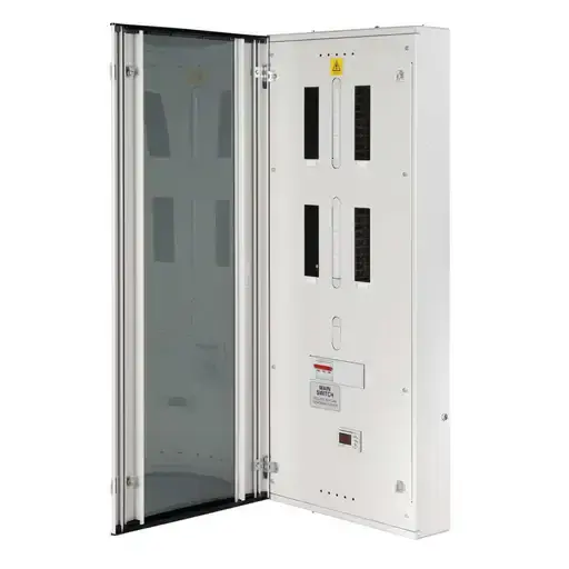 HagerJKD166TM 6+6 Way Dual Metered TPN Power and Lighting Board with ...