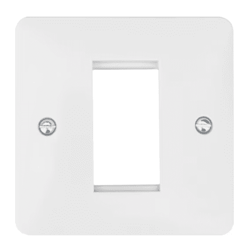 Hager Sollysta WMP1EU Euro Style Accommodation Plate 1 Module ...