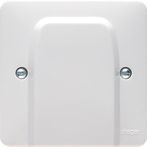 Hager Sollysta WMP2FO 20A Flex Outlet Plate | Consumer Unit World
