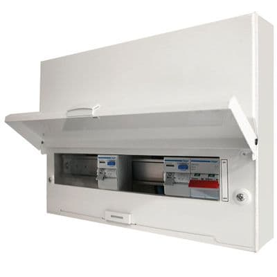 10 Way Consumer Units - Main Switch, Split Load and Fully Loaded