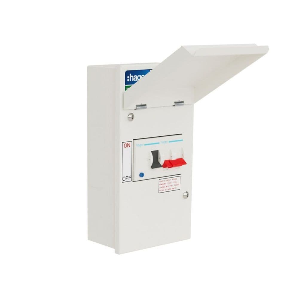 Hager VR440EV 4 Way EV Charger Distribution Board | Consumer Unit World