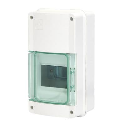 IP Rated Weatherproof Consumer Units for damp & wet areas