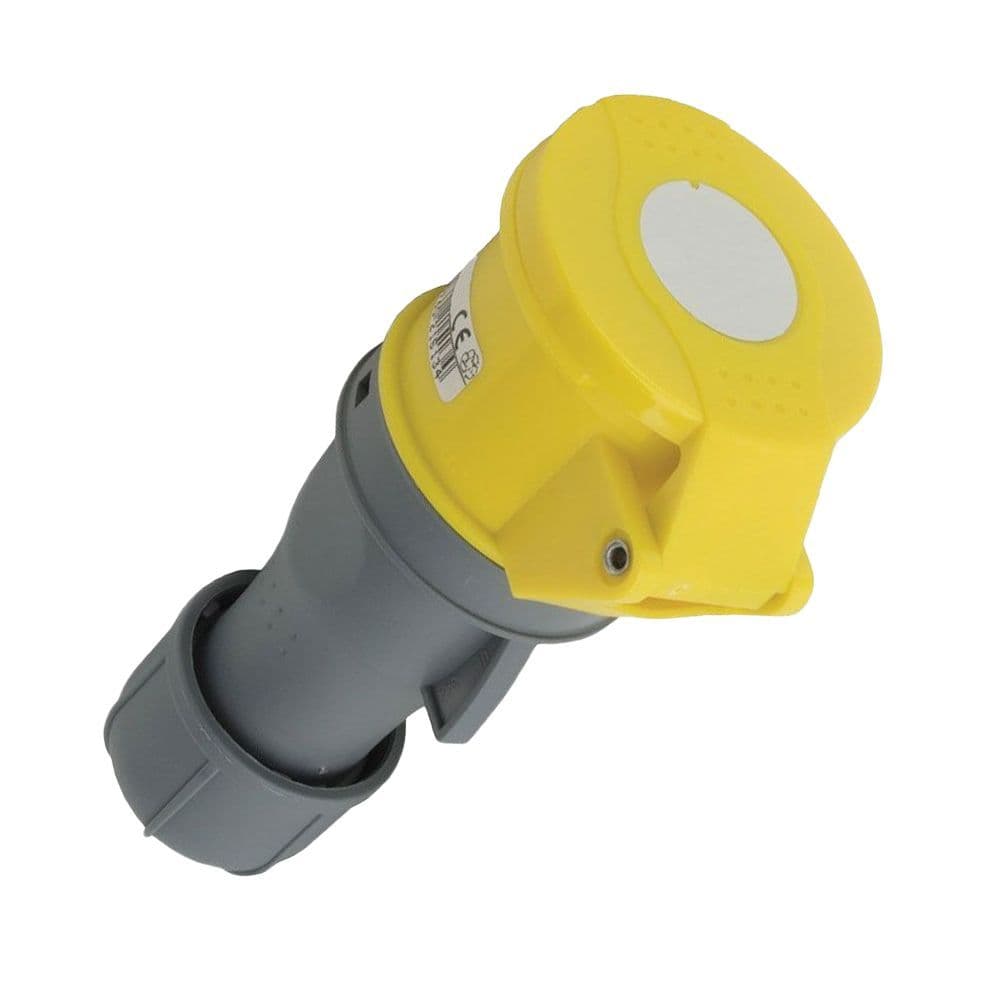 Lewden PM16/2000N 16A 110V 3 Pin Industrial Yellow Connector | Consumer ...