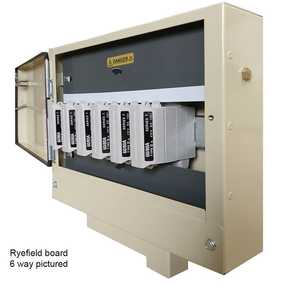 Ryefield SHT 1004/60 PME/SNE 4 Way 3 Phase Distribution Board
