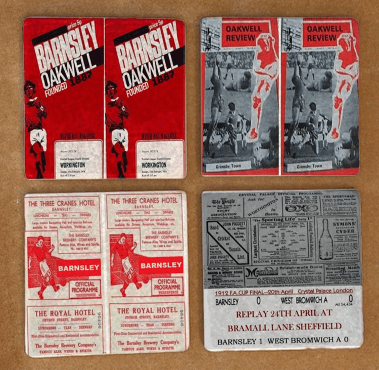 Barnsley - Vintage programme covers