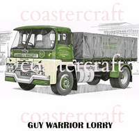 British 1960 s Lorry Guy Warrior