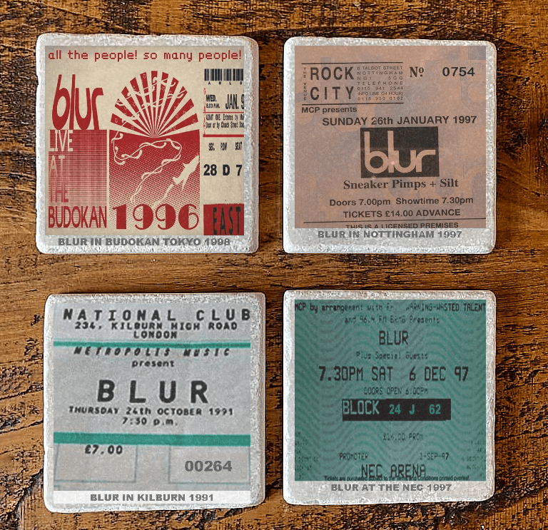 Concert tickets Blur