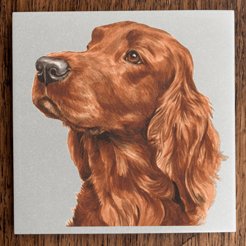 Irish Setter Trivet