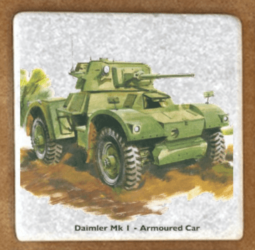 Military Tank Daimler MK 1