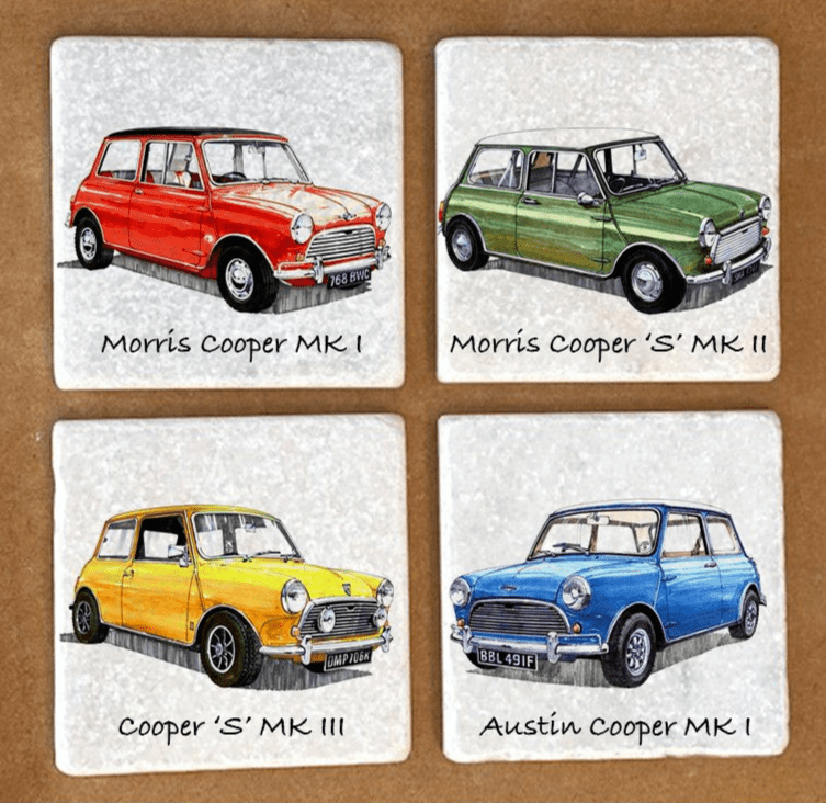 Mini Cooper Classic Set of Four