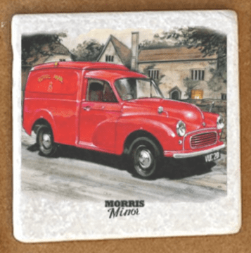 Morris Minor Van Red