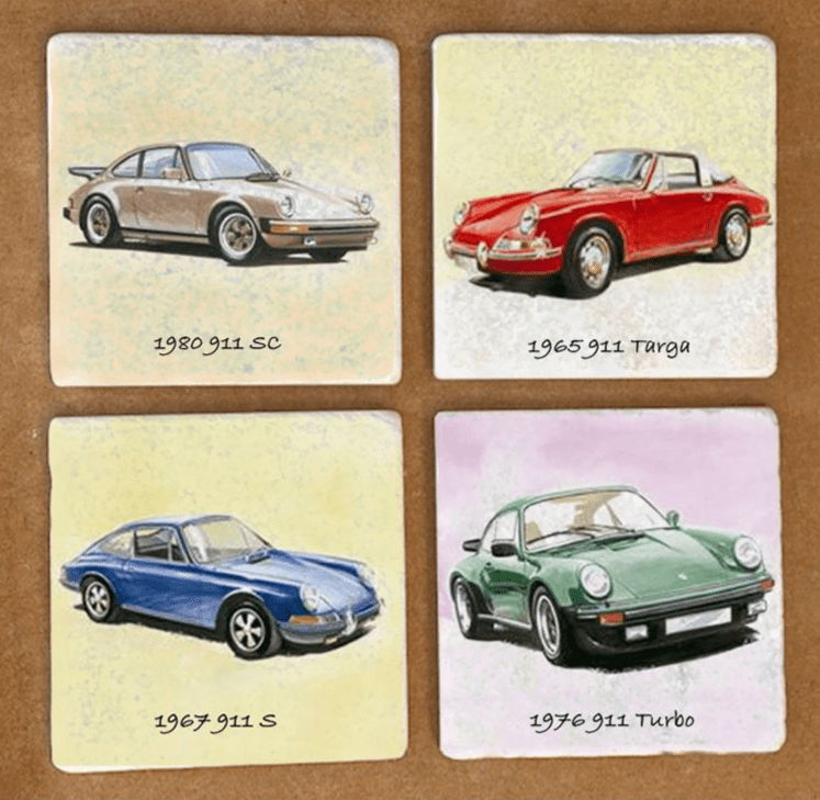Porsche 911 Set of Four