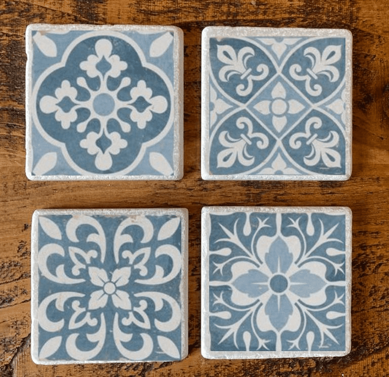 Victorian Blue tiles