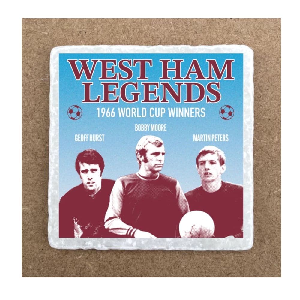 West Ham Legends - Moore Hurst & Peters