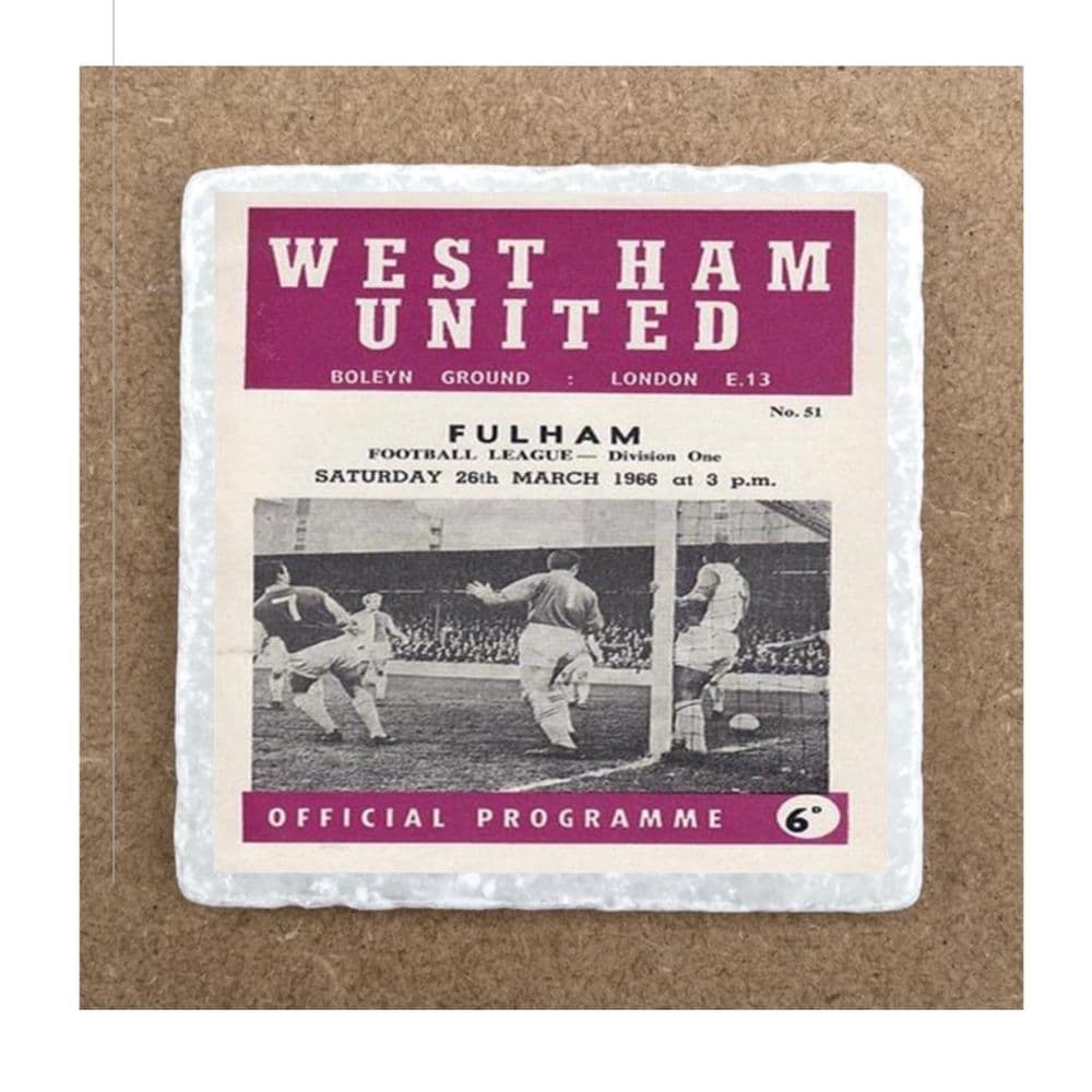 West Ham Official Programme 1966