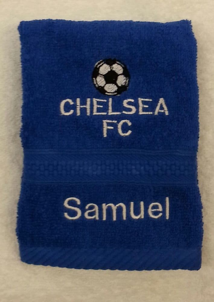 CHELSEA PERSONALISED FACE CLOTH