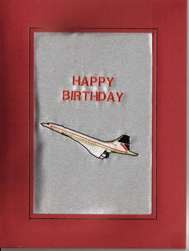 HAPPY BIRTHDAY - Concorde - Cards