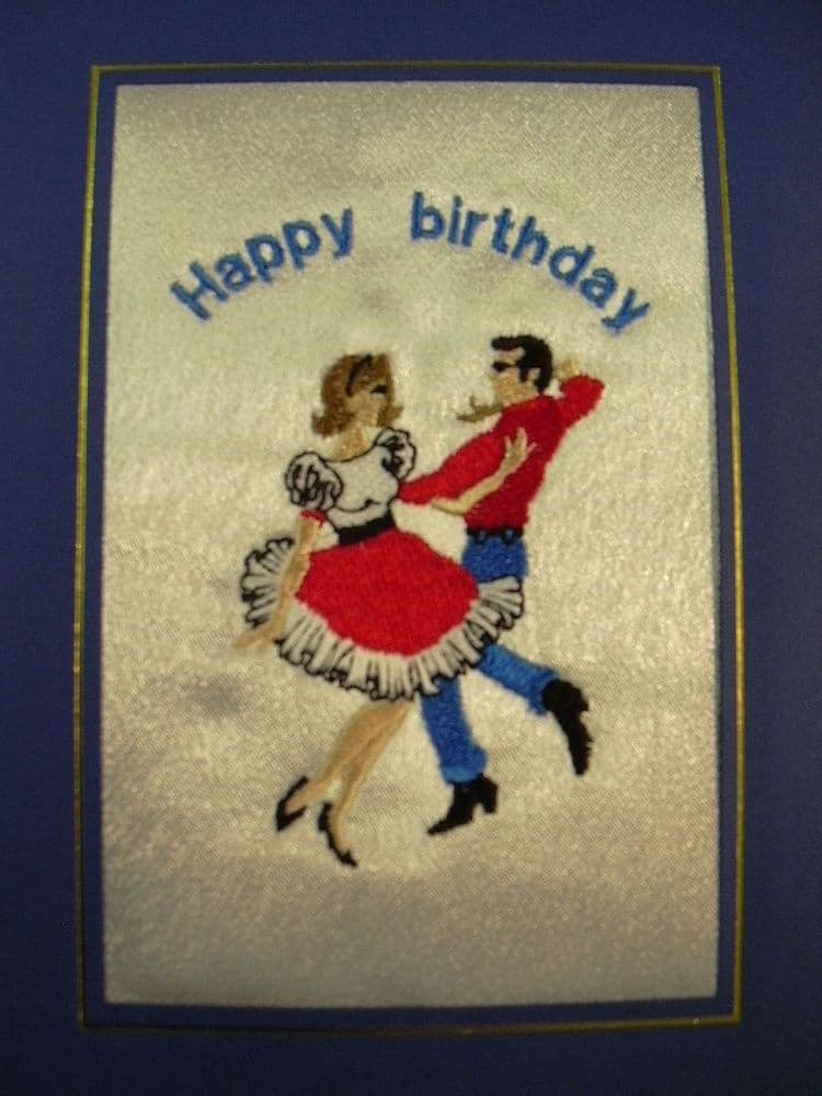 HAPPY BIRTHDAY - Dancing Couple - Cards