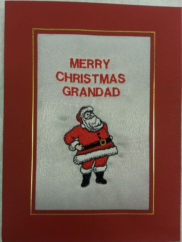 PERSONALISED FATHER CHRISTMAS - CHRISTMAS CARD