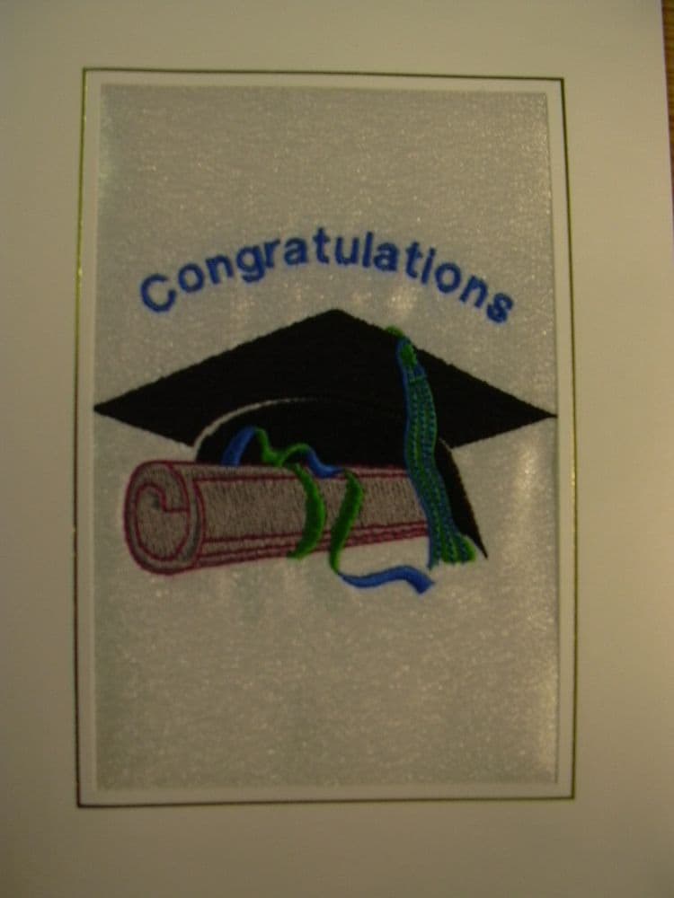 PERSONALISED GRADUATION CAP AND CERTIFICATE CARD