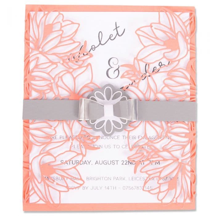 663692 - Sizzix Thinlits Die Set 7PK Floral Wrap