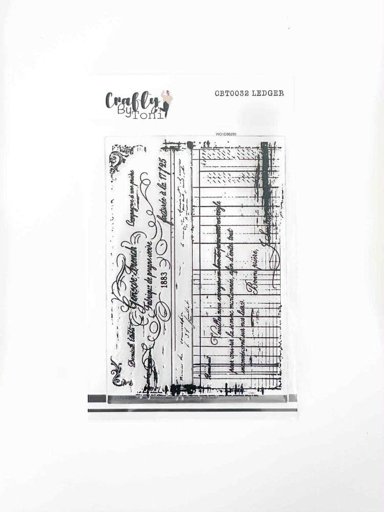 CBT0032-Crafty by Toni A6 Stamp Set Ledger