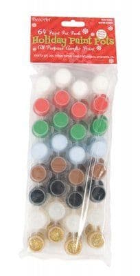 DecoArt Americana Acrylic Paint Holiday Paint Pot Set
