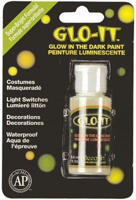 DecoArt - Glow In The Dark Paint - Glo It 1oz