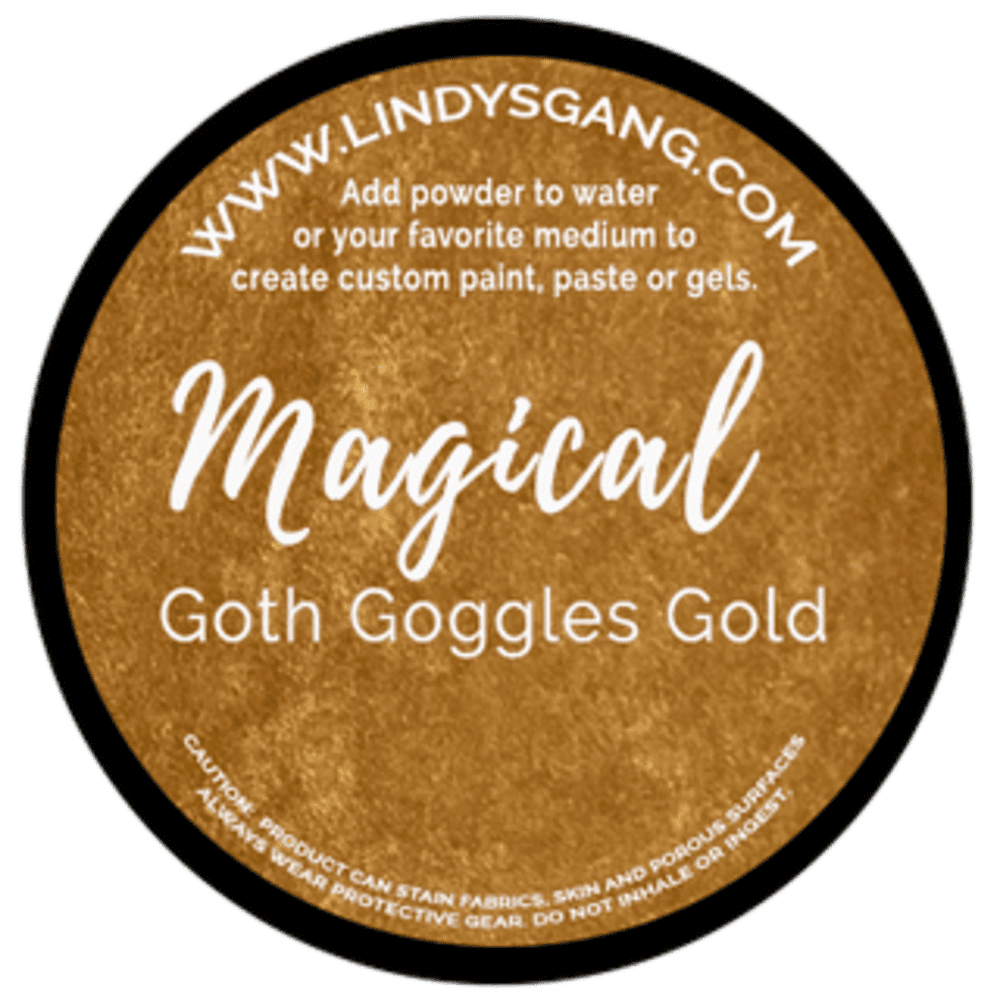 Goth Goggles Gold Magical Shaker mag-jar-010
