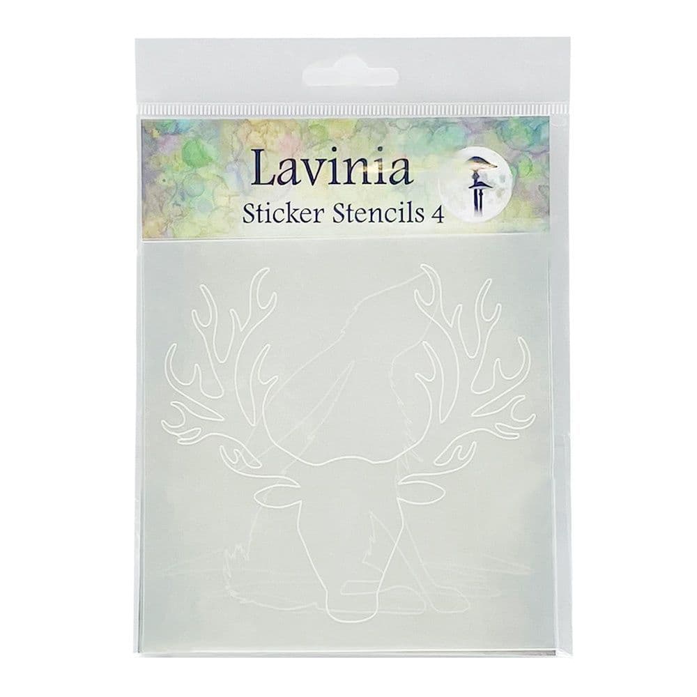 Lavinia - Sticker Stencils - Elegant Collection 4