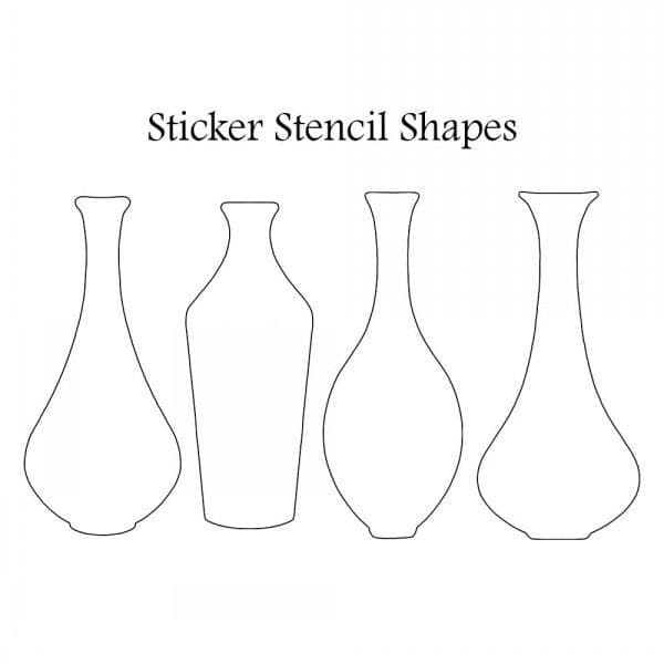 Lavinia - Sticker Stencils - Shapes 11