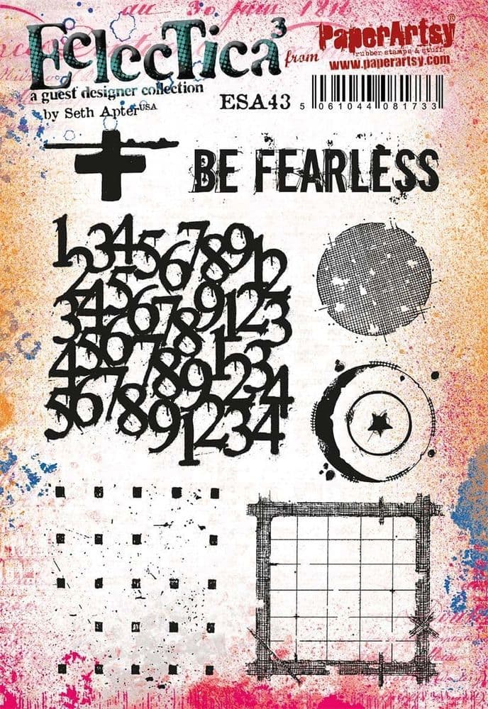 PaperArtsy - E Seth Apter 43 A5 set trimmed on EZ