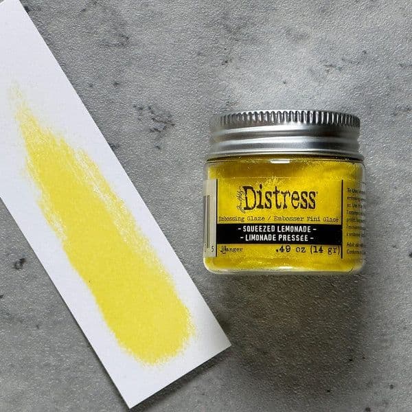 Ranger - Tim Holtz - Distress Embossing Glaze - Squeezed Lemonade