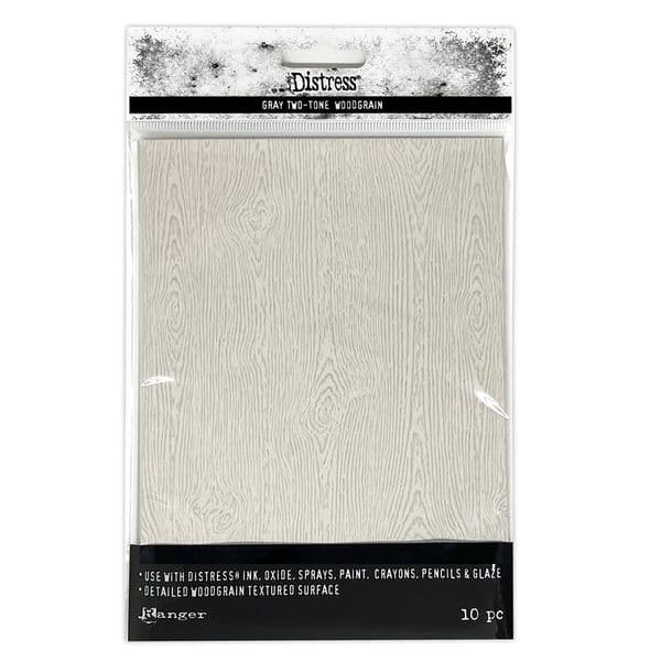 Tim Holtz - Distress - Holiday Woodgrain Cardstock