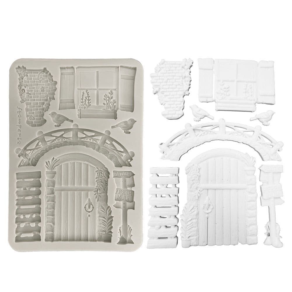 Stamperia - Herbarium Silvae - A5 Silicon mould - Bridge