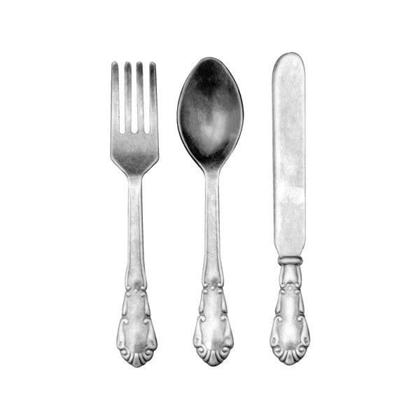 TH93254 - Tim Holtz Idea-ology - Adornments Silverware 9pcs