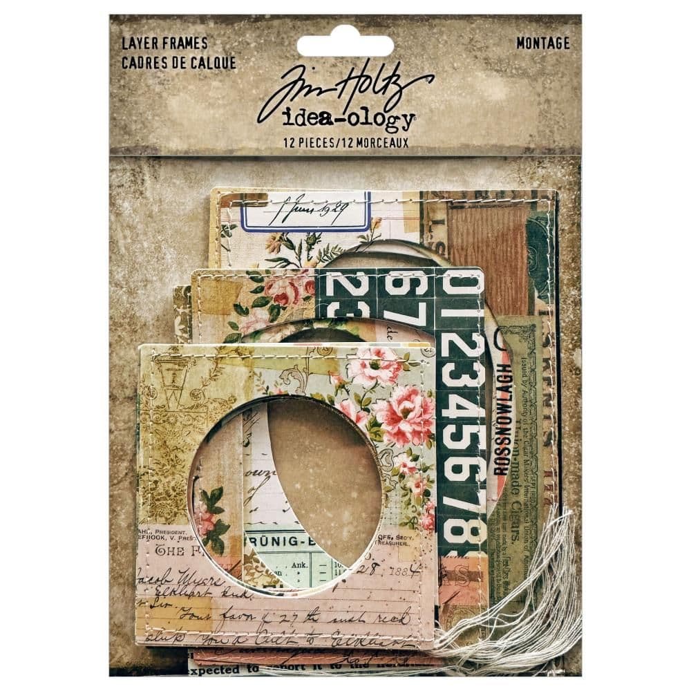 TH94372 - Tim Holtz Idea-ology - Layer Frames Montage