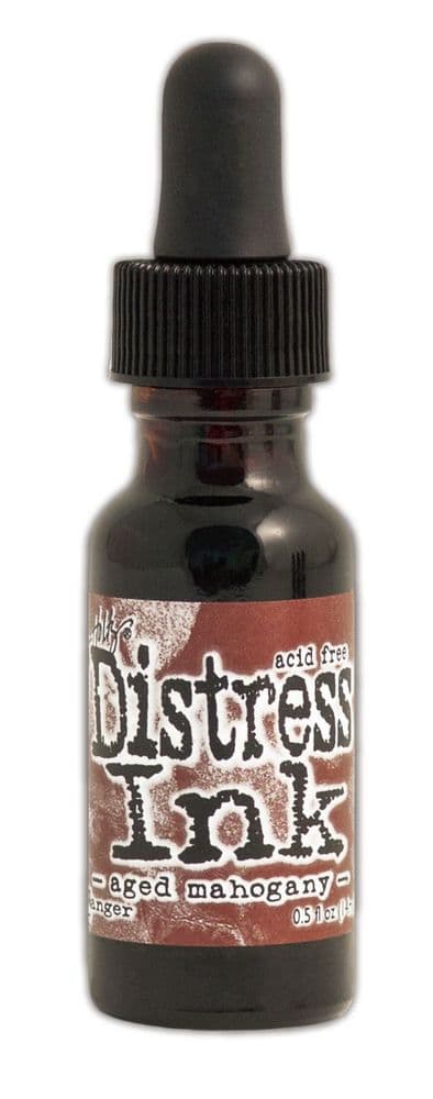Tim Holtz Distress Reinker - Aged Mahogany