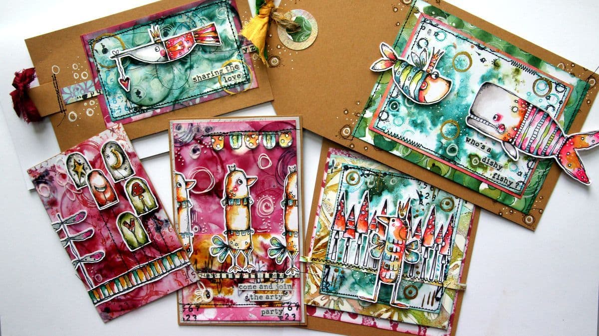 Workshop Thursday 26th September 2024 - PaperArtsy Projects with Kate Crane