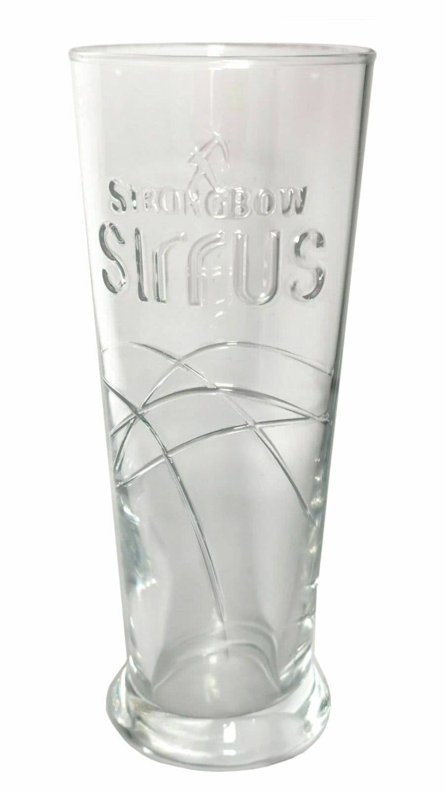 Strongbow Sirrus Cider Glass Personalised | County Engraving