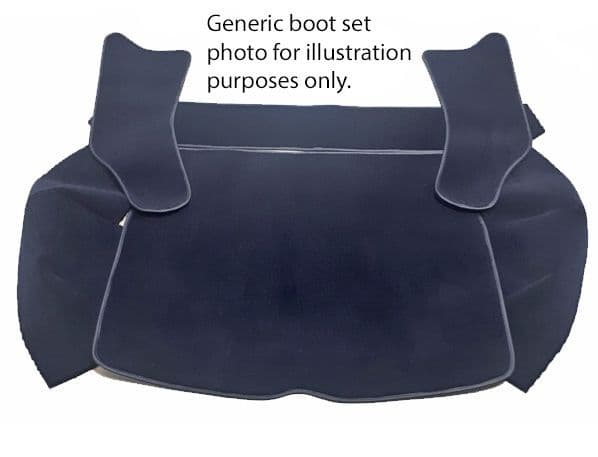 Alvis TD21 Boot Carpet Set 1958 to 1963 - Blenheim Range